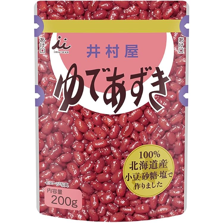 Amazon | 井村屋 ゆであずき2号缶 1000g | 井村屋 | 豆の缶詰・瓶詰 通販